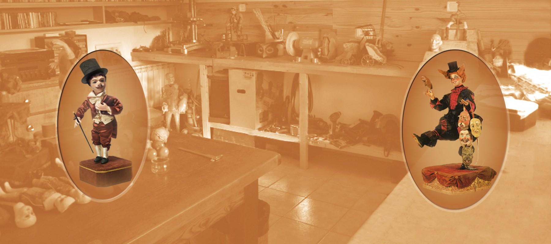 Fabrication, creation, restauration automates anciens | 1001 Automates